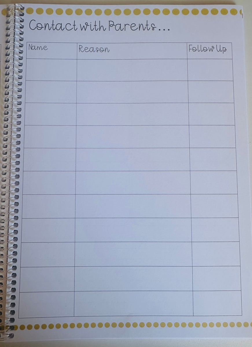 Pre-service Teacher Planner – Mrs Palmer